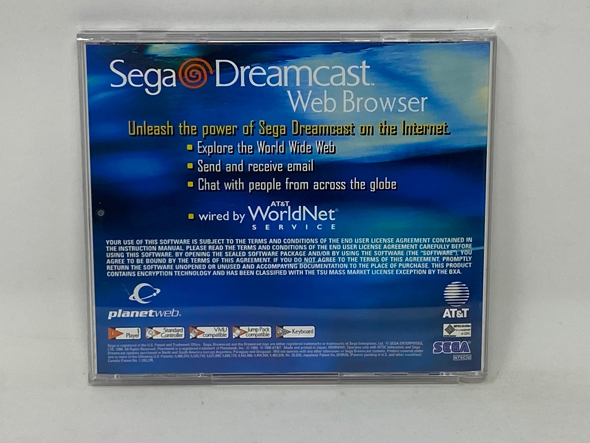 Sega Dreamcast - Web Browser – The Generation X of America