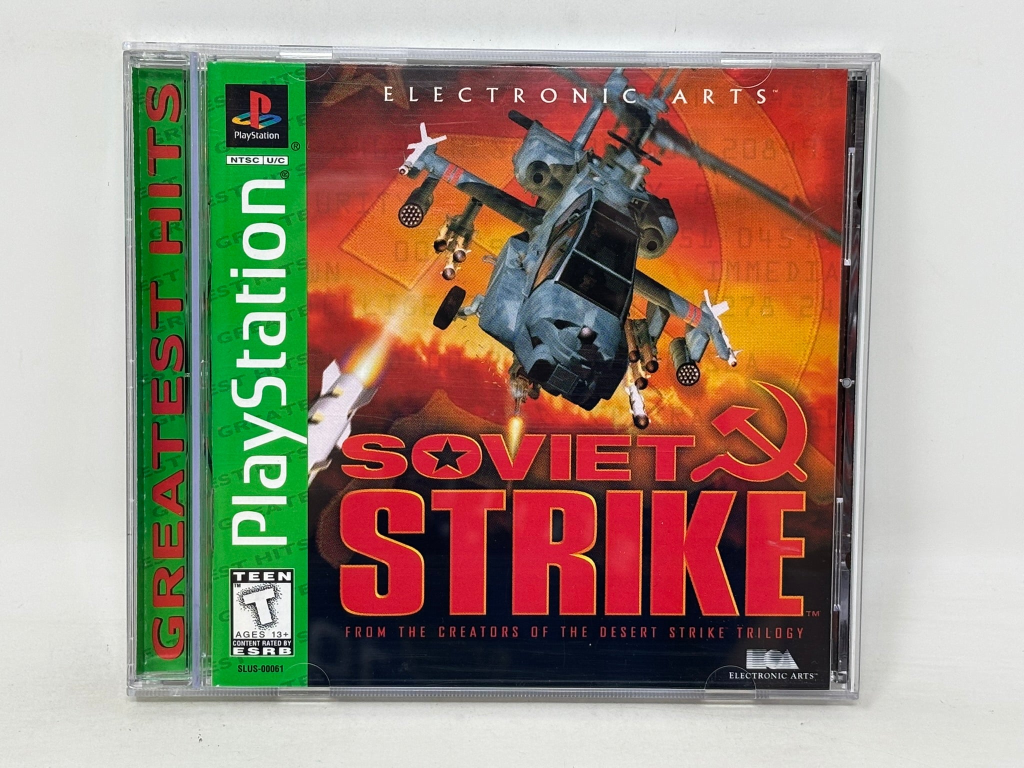 Sony PlayStation - Soviet Strike (Greatest Hits) Complete – The ...